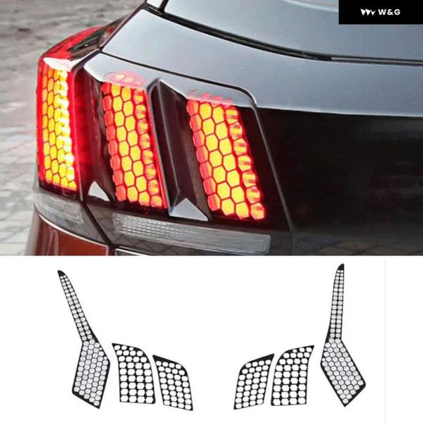 車用オート リア テールライト ランプ ハニカム プロテクター デコレーション ステッカー プジョー 3008 / 3008 GT 2016 2017 2018 カスタム パーツ アクセサリーCategory:stickersType Of...