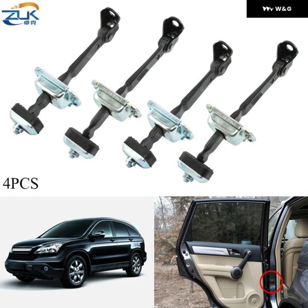4個 車ドアチェックストラップアーム ヒンジストッパー ドアチェッカー ホンダ CR-V CRV 2007-11 フロント リア 左 右 カスタム パーツ アクセサリーHign-concerned Chemical:NoneItem Hei...