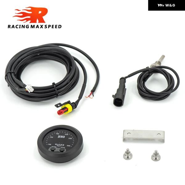 52MM オート DC 12V 水温計 超薄型 1/8 NPT センサー付き 車用デジタルメーター 赤色表示 温度 0-300F -17~187C カスタム パーツ アクセサリーSpecial Features:water temperat...