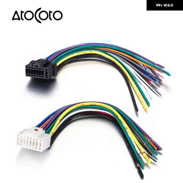 車用CD ラジオ オーディオ ステレオ スタンダード配線 ハーネス コネクタワイヤアダプタプラグ ケーブル アルパイン9887 カスタム パーツ アクセサリーHign-concerned Chemical:NoneSpecial Featu...