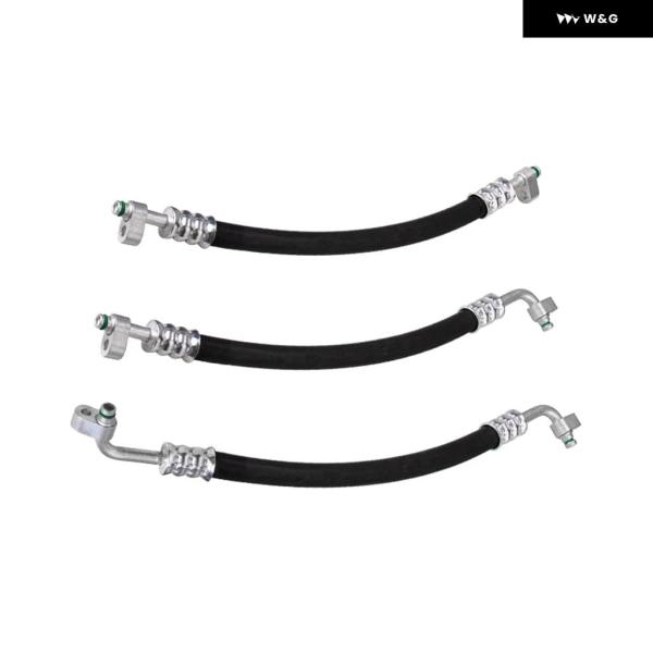 #6 #8 #10 厚肉 エアコン 冷媒ホース アセンブリ バーブフィッティング ストレート/90度 エアコン ガス パイプ カスタム パーツ アクセサリーHign-concerned Chemical:NoneCountry/Region...