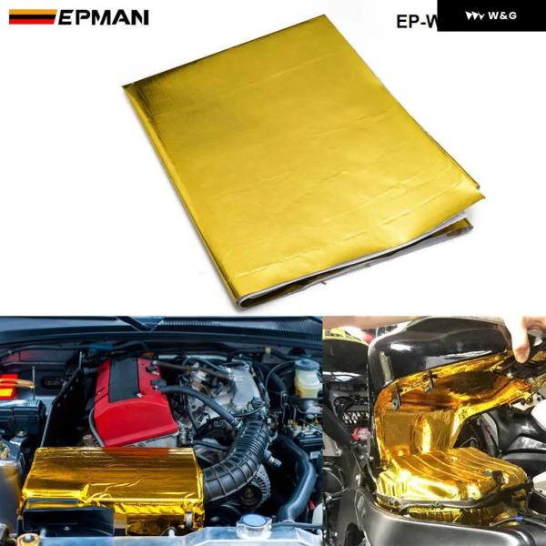 粘着式 REFLECT-A-GOLD ヒートラップバリア 39インチ X 47インチ VW PASSAT アウディ A4 B6 EP-WR19GOLD カスタム パーツ アクセサリーSpecial Features:universalIte...