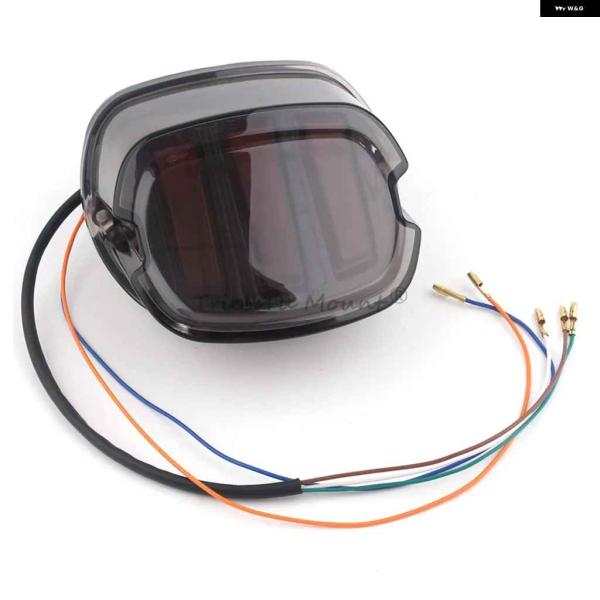 オートバイ バイク テールライト LED ブレーキシグナル ハーレー ダイナ バージョン ローライダー ストリートボブ スーパーグライド エレクトラ ロードグライド ロードキング カスタム パーツ アクセサリーHign-concerned ...