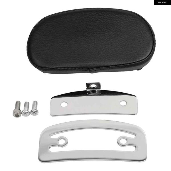 オートバイ バイク 6インチ ショート シーシーバー フラットランダー ミニレール バックレスト パッド ハーレー ダイナ ソフテイル ファットボーイ スポーツスター 883 1200 カスタム パーツ アクセサリーHign-concern...