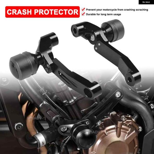 ホンダ CB650R 2019-2022 2023 オートバイ バイク エンジン クラッシュ パッド プロテクター フレーム スライダー フェアリング ガード落下 カスタム パーツ アクセサリーHign-concerned Chemical...