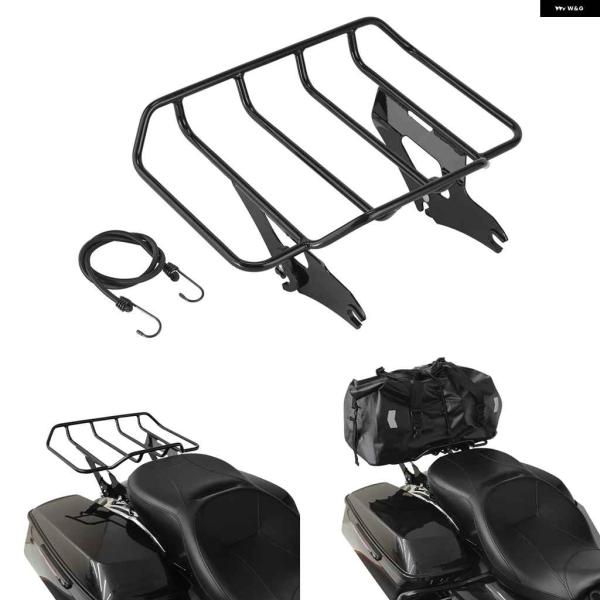 クイックリリースリアラゲッジラック ハーレー ツーリング ストリート ロードグライド 2014-2025 オートバイ バイク カスタム パーツ アクセサリーHign-concerned Chemical:NoneBrand Name:TCM...