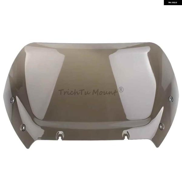 10インチ オートバイ バイク フロント フェアリング ウィンドシールド ウィンドデフレクター ハーレー ストリートグライド FLHX/I CVO FLHXSE 2023 2024年以降 カスタム パーツ アクセサリーHign-concer...