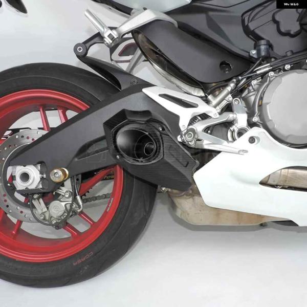 ドゥカティ パニガーレ 959 2016-2019 1299 パニガーレ 2015-2019 エスケープ オートバイ バイク エキゾースト パイプ カーボン ヒートシールド 付き スリップオン カスタム パーツ アクセサリーHign-con...