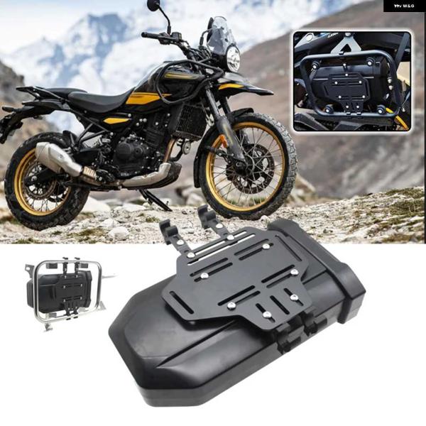 オートバイ バイク 防水 ツール ボックス ROYAL ENFIELD HIMALAYAN 450 HIMALAYAN450 3.8リットル ツール ボックス 左側 装飾 アクセサリー カスタム パーツ アクセサリーProtective p...