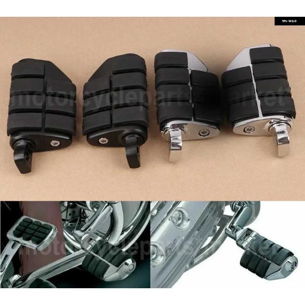 オートバイ バイク フロントリア フットペグ オス マウント ペダル ハーレー スポーツスター ツーリング ソフテイル ファットボーイ V-ROD FLHR FLHT FLSTF FLTR カスタム パーツ アクセサリーYear:2008I...