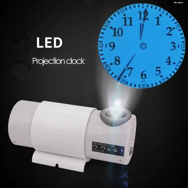 デジタルLEDプロジェクターデスククロックサイレント リモコン テーブルプロジェクターダイヤル壁掛け時計リビングストア カスタム パーツ アクセサリーHign-concerned Chemical:NoneOrigin:Mainland C...