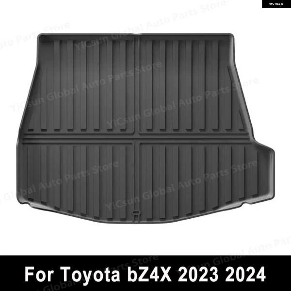 トランク マット トヨタ BZ4X 2023 2024 TPE 車用カーゴライナー 防水 カーゴ カバー カーアクセサリー カスタム パーツ アクセサリーTypes of Car Floor Mats:All WeatherPattern:...