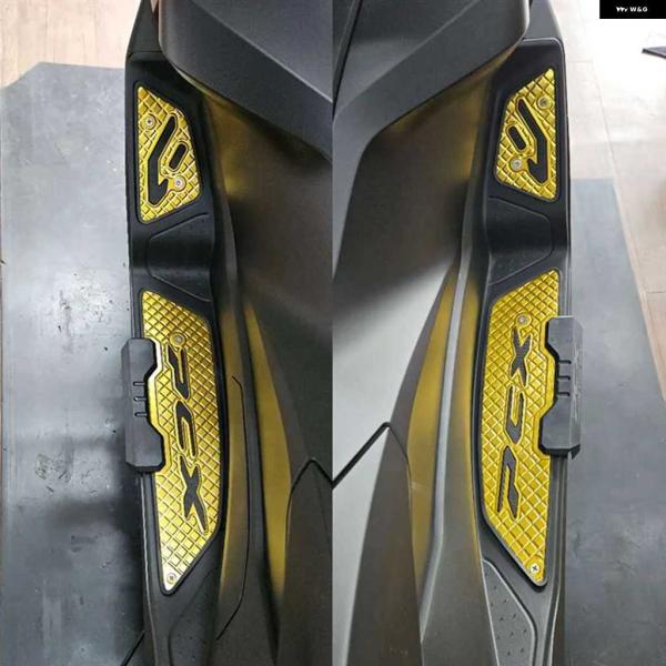 合金 フット パッド 2025年式 ホンダ PC X160PC X125 オートバイ バイク カスタム スキッドプルーフ ペダル フットレスト カスタム パーツ アクセサリーHign-concerned Chemical:NoneOrigi...