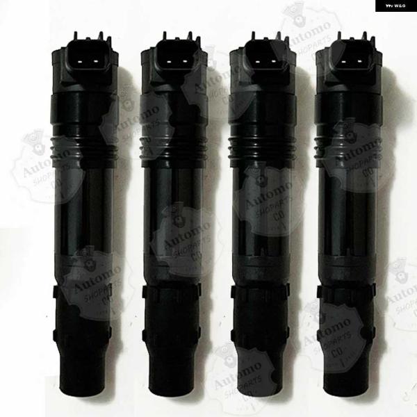 4個 イグニッション コイル 4個 129700-3630 129700-4400 カワサキ ZX-9R 900 ZX900C 1297003630 1297004400 カスタム パーツ アクセサリーHign-concerned Chem...