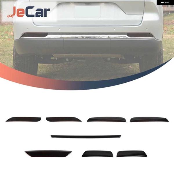 車用リアフロントフォグランプステッカー ホイールアイブロウランプカバーオーナメント ジープ グランドチェロキー/ダッジ デュランゴ 2024+ アクセサリー カスタム パーツ アクセサリーHign-concerned Chemical:No...