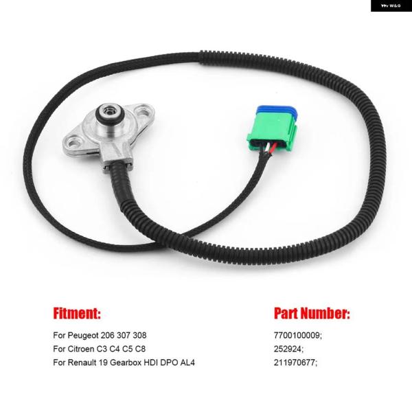 トランス ミッション 圧力センサー OEM 7700100009 252924 プジョー 206 307 308 シトロエン C3 C4 C5 C8 ルノー 19 ギア ボックス カスタム パーツ アクセサリーHign-concerned ...