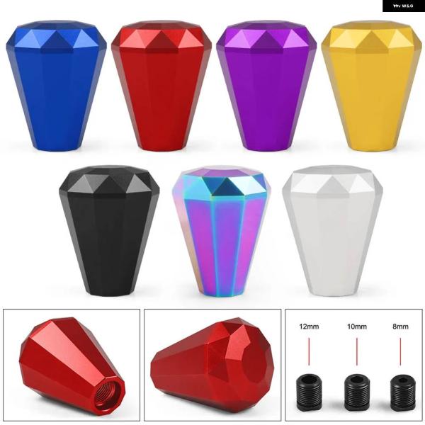 汎用 レーシングダイヤモンドシェイプアルミ シフト ノブカー マニュアル ギアスティック シフト ノブ レバー シフター レーシング シフト ノブ カスタム パーツ アクセサリーHign-concerned Chemical:NoneOEM...