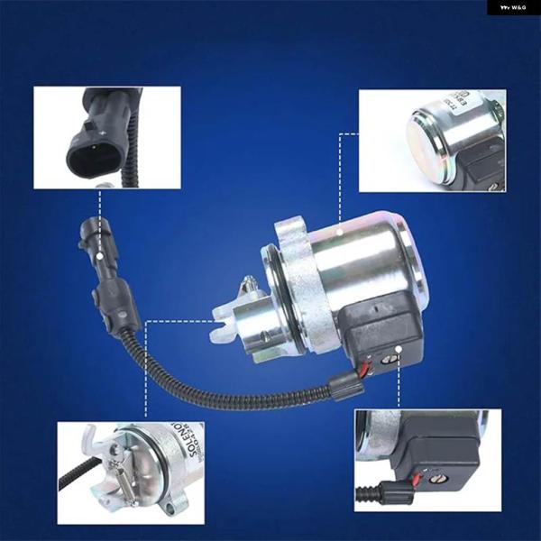 04287583 燃料遮断 ソレノイド 2ピン 12V DEUTZ エンジン 1011 2011 F3L F3M TDC2011L4 ストップダウン ソレノイド バルブ カスタム パーツ アクセサリーHign-concerned Chemi...