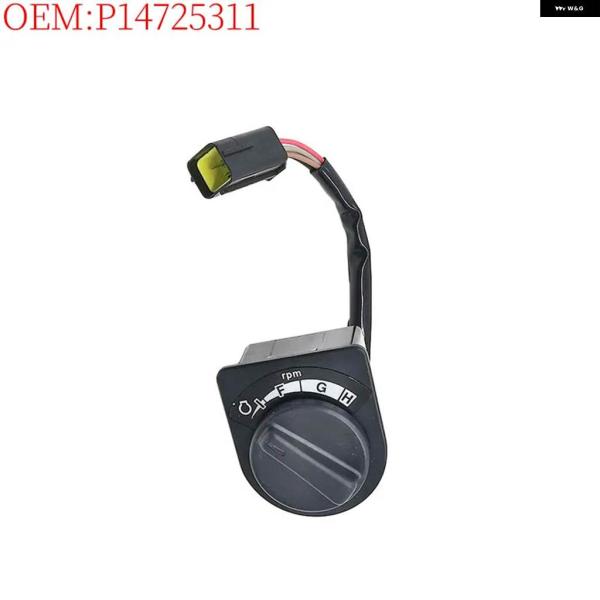 掘削機アクセサリー P14725311 VOE14725311 14725311 スロットルノブギアスイッチ コントローラ EC200D EC300D 新 カスタム パーツ アクセサリーHign-concerned Chemical:Non...