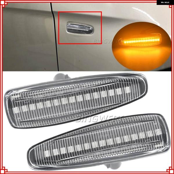 LEDダイナミックウィンカーサイドマーカーシーケンシャルライト 三菱 ランサーエボリューション エボX アウトランダースポーツ RVR ASX ミラー ジュ 2014 カスタム パーツ アクセサリーHigh-concerned chemic...