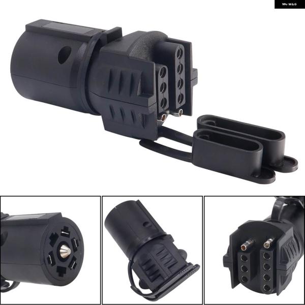 トレーラーRVボート ボーダー7ファッション4ファッション5ウェイプラグ12Vフラットブレード牽引バー牽引ヒッチワイヤープラグコネクタ安全米国カバー カスタム パーツ アクセサリーHigh-concerned chemical:NoneIt...