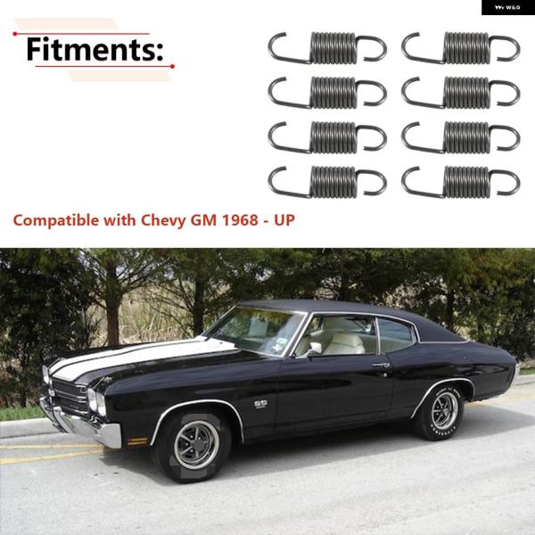 ヘッドライト 調整 スプリング 8個GM シボレー 1968-1980 カーアクセサリー 3923948 カスタム パーツ アクセサリーHigh-concerned chemical:NoneBrand Name:RLB-HILONOrig...