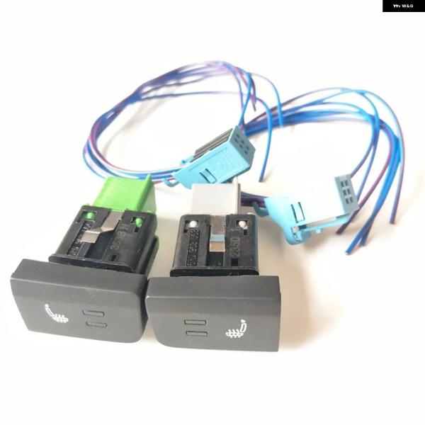 カーシートヒーター ボタン ヒータースイッチ コントロール 配線 ハーネス 付き フォルクスワーゲン VW ポロ 6R 6C 2011 2012 2013 カスタム パーツ アクセサリーHigh-concerned chemical:Non...