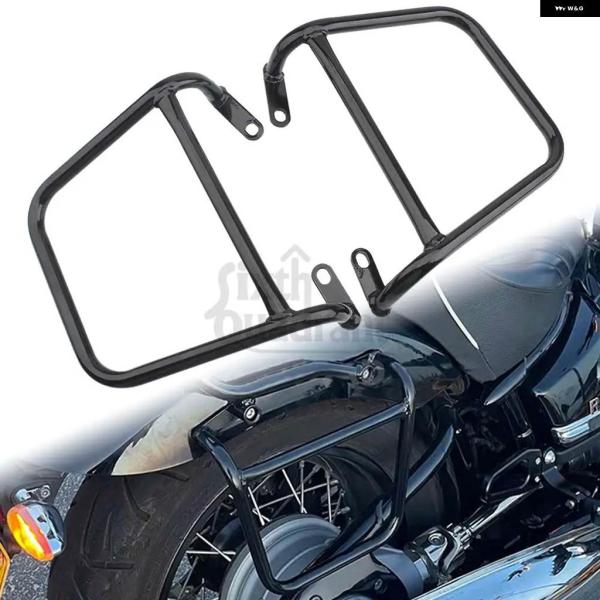 オートバイ R 18 サイドバッグ フレーム ラック リアラゲッジバッグレール サポート ガードレールアクセサリー BMW R18 クラシック 100 周年 2020-2023 カスタム パーツ アクセサリーHigh-concerned c...