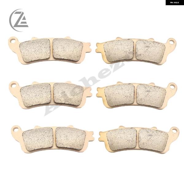 ホンダ GL1800ゴールドウィング2001年2013年モデルNRX 1800 RUNE 18 2002-2005年モデルXL 1000 VTX1800 02-13年モデル用 オートバイ 前リアブレーキ パッド カスタム パーツ アクセサリ...