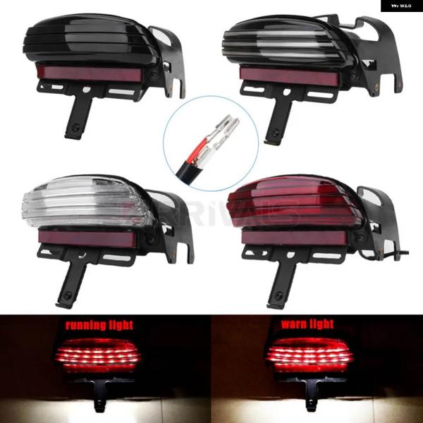 オートバイ フェンダーライト トライバーLEDリアテールブレーキランプ ハーレー CVO ダイナ ファットボブ FXDF 2008年以降 カスタム パーツ アクセサリーBattery Included:NoHigh-concerned ch...