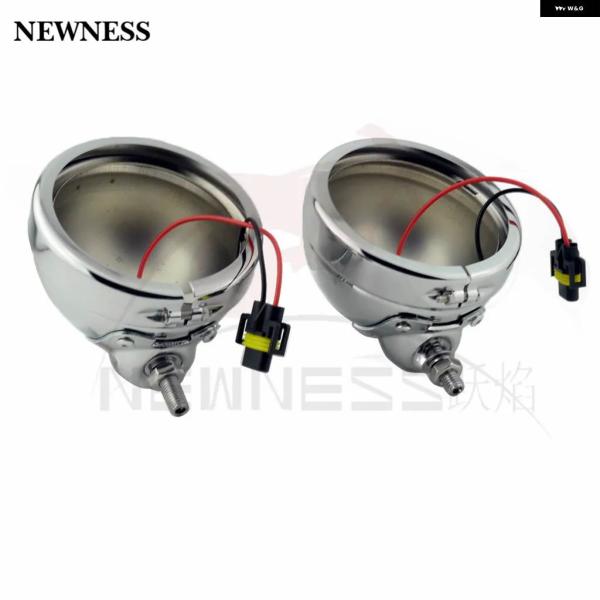 4.5インチ バイク ヘッドライト ハウジング 通過フォグ灯バケット アセンブリ ハーレー ロードキング エレクトラGLIDE FLHXS FLHX カスタム パーツ アクセサリーHigh-concerned chemical:NoneWa...