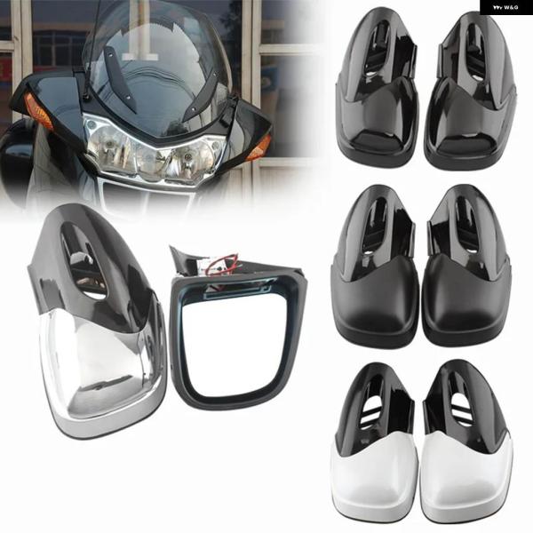 BMW K1200 K1200LT K1200M 1999-2008年用 オートバイ 右左サイドミラー フェアリング マウント ミラー マニュアル 調整 カスタム パーツ アクセサリーHigh-concerned chemical:None...