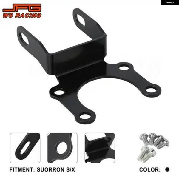 バイク フロント ヘッドライト アッパー フェアリング ステー ブラケット SUORRON LIGHTBEE S X電気ダート バイク スポットライト ホルダー クランプ カスタム パーツ アクセサリーHigh-concerned chem...