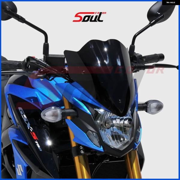 バイク スポーツ フロントガラス バイザーは スズキ GSXS 750 2017 2021 GSXS750 2019 GSX-S750 17-21 18 19 20 20 致 カスタム パーツ アクセサリーItem Weight:0.8kg...
