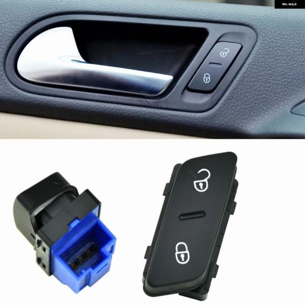 VW ジェッタ ゴルフ 5 MK5 パサート CC ティグアン 車用 セントラルロック セーフティスイッチ ドアロック ボタン 1K0 962 125 B 1K0962125B カスタム パーツ アクセサリーHigh-concerned c...