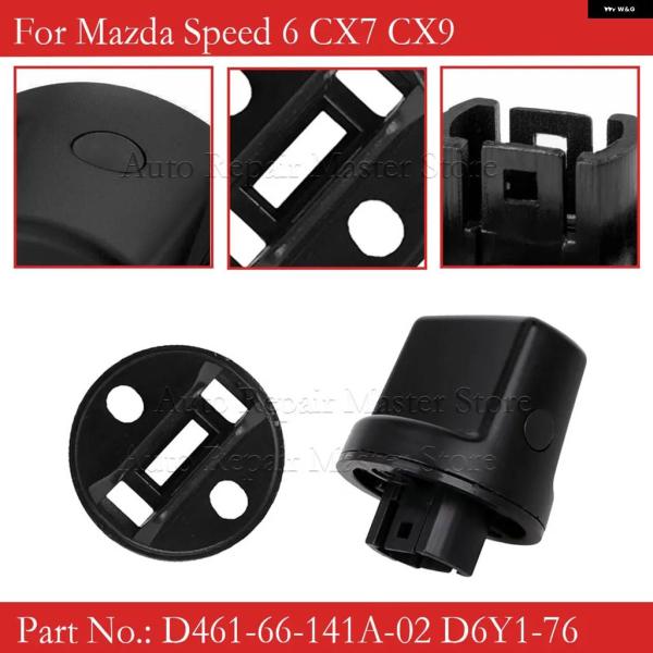 イグニッション キーノブ プッシュ ターン スイッチキー イグニッション ノブセット D461-66-141A-02 D6Y1-76 キーレスエントリー マツダ スピード 6 CX7 CX9 カスタム パーツ アクセサリーHigh-conc...