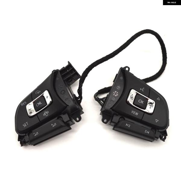 ステアリングホイール マルチファンクション ボタン サポート クルーズ コントロール ティグアン パサート B8 5NA 959 442A 5NA959442 A カスタム パーツ アクセサリーModel Name:5NA 959 442A...