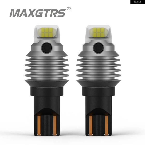 W16W T15 LED 3570 バルブ CANBUS バックアップ リバース LED 921 912 LED バルブ 車用ライト ブレーキランプ ストップライト キセノン ホワイト カスタム パーツ アクセサリーSize:36mmFor...