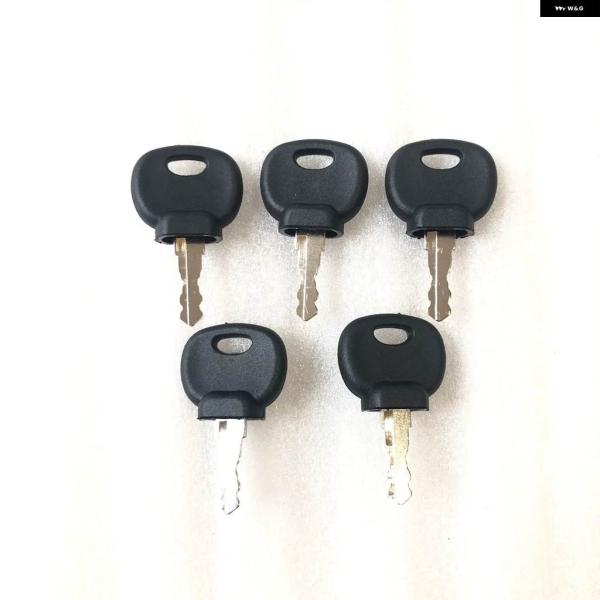 5個 14607 14707 キー JCB BOMAG DYNAPAC TEREX VIBROMAX HOLLAND MXY MONARK ハームローラー ERSATZSCH ELI80-0088 カスタム パーツ アクセサリーHigh-c...