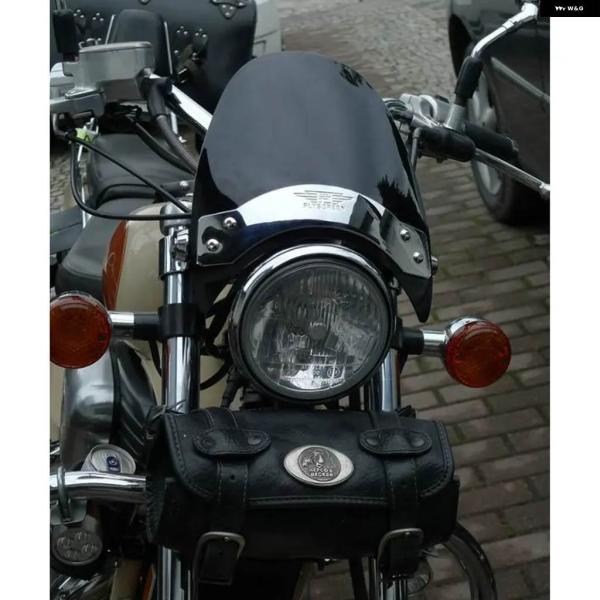 オートバイ ウインドスクリーン ホンダ シャドウスピリット VLX 600 VT600C 1100 VT1100C 750 VT750 アッパー フォーク チューブ マウント ウインドシールド メーターバイザー カスタム パーツ アクセサリ...