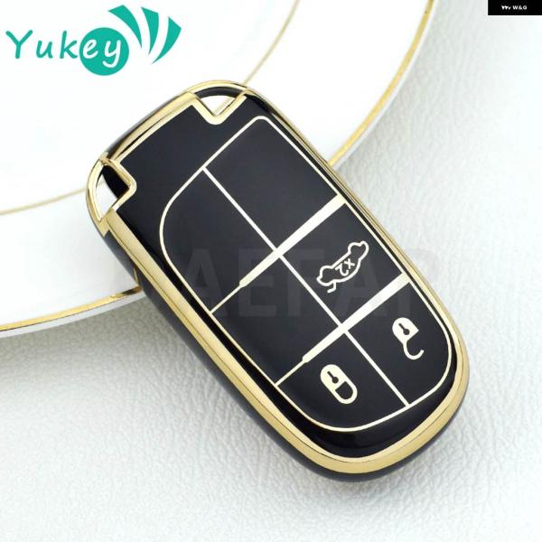ジープ レネゲード コンパス グランドチェロキー クライスラー 300C ラングラー 2014 2015 車用キーケース カバー バッグホルダー 完全 カスタム パーツ アクセサリーHIGH-CONCERNED CHEMICAL:NONEB...