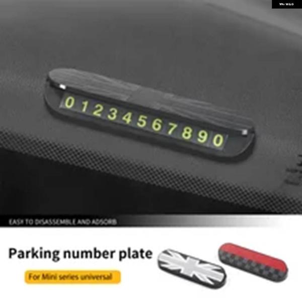 MINI COOPER 臨時パーキングカード 電話ナンバー カードプレート 電話ナンバー パーキング カスタム パーツ アクセサリーHIGH-CONCERNED CHEMICAL:NONEMAIN MATERIAL:LEATHERBRAND...