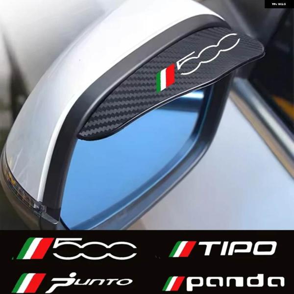2PCS 車用ミラーステッカー フィアット 500 500E プント ブラボー アルゴ ティーポ パンダ カスタム パーツ アクセサリーCATEGORY:STICKERSTYPE OF STICKER:CAR BODYPACKAGING:C...