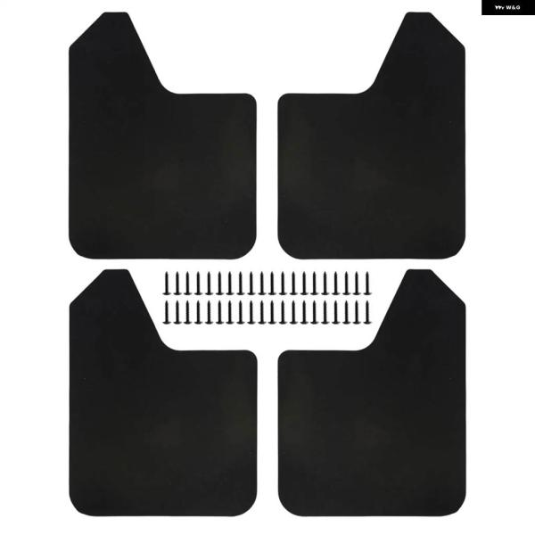 4ピース マッドフラップ フラップ パーツ フロントとリア マッドガード マッドフラップ ピックアップ SUV 車 トラック カスタム パーツ アクセサリーSPECIAL FEATURES:MUDFLAPSORIGIN:MAINLAND C...