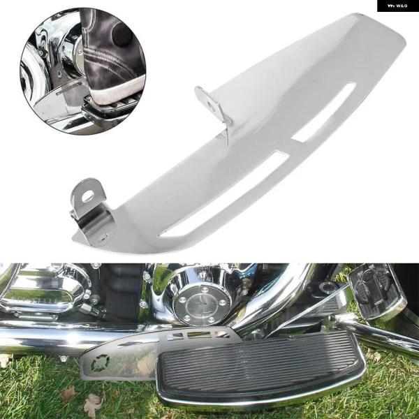 オートバイクロームドライバーフットボードフロアボードヒールガード ハーレーツーリング 12-16 FLD 09+ トライクモデル エレクトラグライド ロードキング カスタム パーツ アクセサリーPROTECTIVE PARTS:OTHERH...