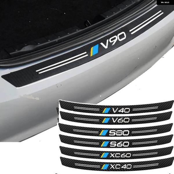 車用リアバンパーステッカー ボルボ C30 S60 V50 XC90 XC60 V40 V60 V70 AWD C70 S80 S90 T6 V90 XC40 XC70 S40 カスタム パーツ アクセサリーCATEGORY:STICKER...