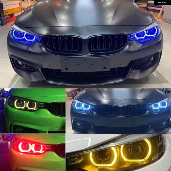 ブルー レッド イエロー デイタイム モジュール BMW M4 M3 F80 F82 F32 F34 F36 ローコンフィグレーション 非アダプティブ LED ヘッドライト カスタム パーツ アクセサリーHIGH-CONCERNED CHE...