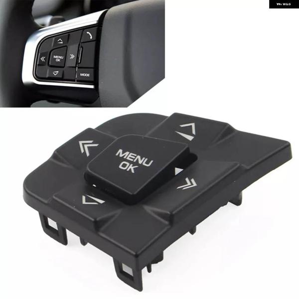 車用ステアリングホイール マルチファンクションスイッチボタン ランドローバー ディスカバリースポーツ ジャガー XE XF 2015-2019 カスタム パーツ アクセサリーHIGH-CONCERNED CHEMICAL:NONEORIGI...