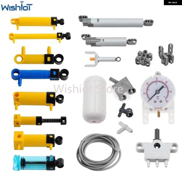 MOC エア圧 エアタンク 圧力計 アクチュエーター シリンダーポンプ スイッチホース エアパワーブリック レゴ対応ビルディングブロック カスタム パーツ アクセサリーHIGH-CONCERNED CHEMICAL:NONEIS ELECT...