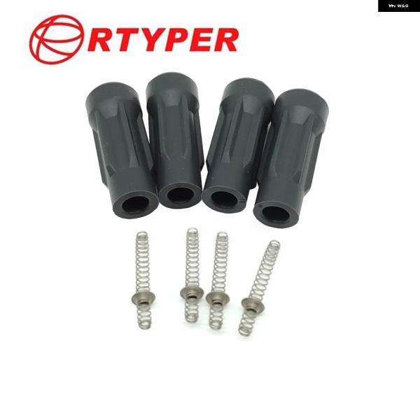 4/6/8 PCS イグニッションコイル 90919-02251 ゴムブーツ スプリング R26355 レクサス ES/RX トヨタ ハイランダー/シエナ/プレビア 3.5L カスタム パーツ アクセサリーHIGH-CONCERNED CH...